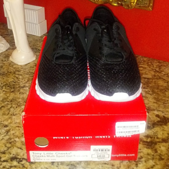 Cheeks by Tony Little | Shoes | Tony Little Cheeks Sport Gel Trainer ...
